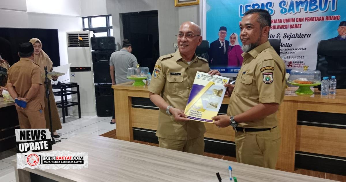 Serah Terima Jabatan PUPR Sulbar. Akhir yang Manis untuk Rachmad, Awal ...